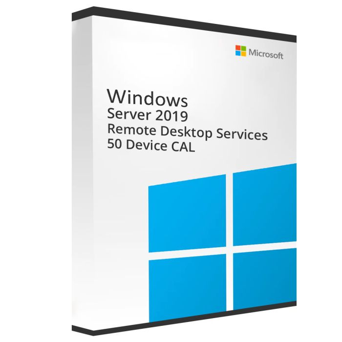 Windows Server 2019 Remote Desktop Services Device Connections (50) CAL ...